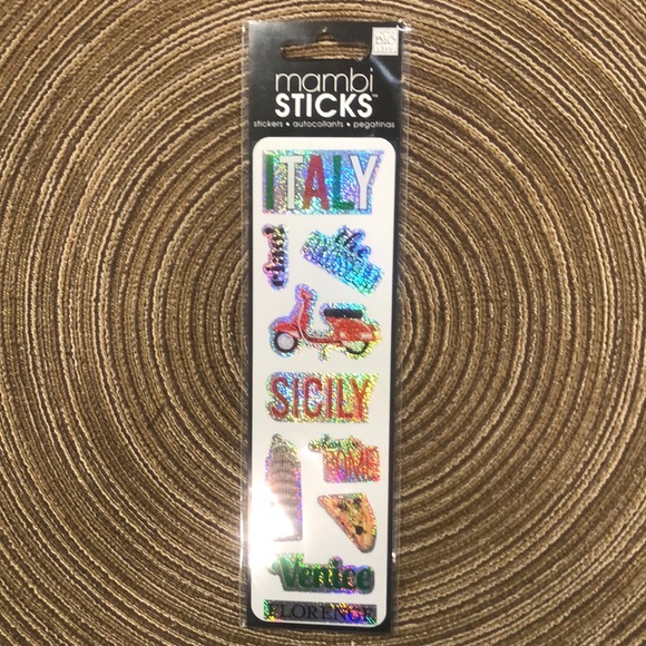 Mambi | Design | Mambi Sticks Stickers Italy | Poshmark